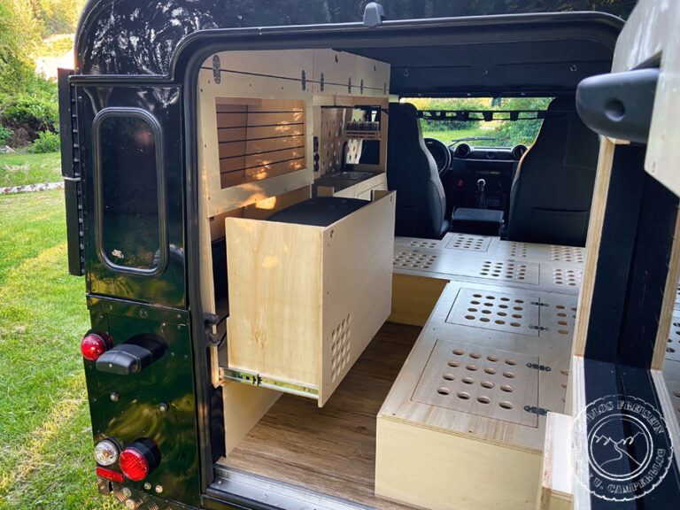 Defender 110 SW-Camper Ausbau